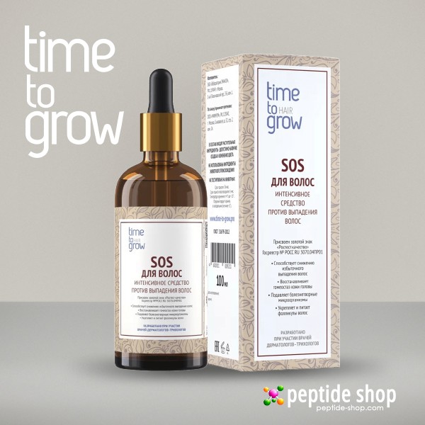SOS FOR HAIR - for intensive treatment of hair loss 100ml.